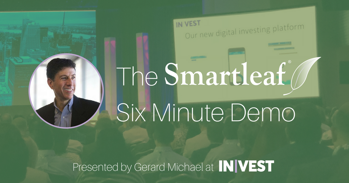 Smartleaf Demo from In|Vest 2018