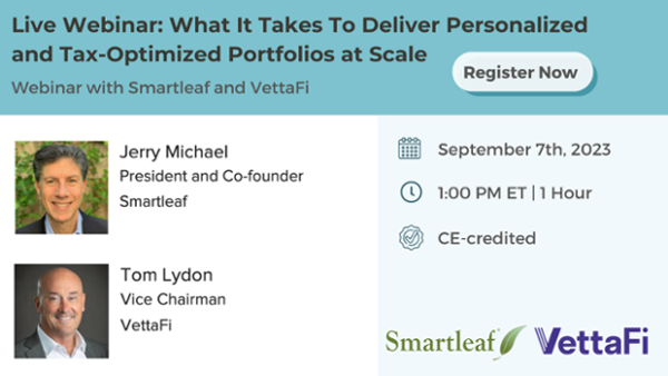 Register Today: What It Takes To Deliver Personalized and Tax-Optimized Portfolios at Scale