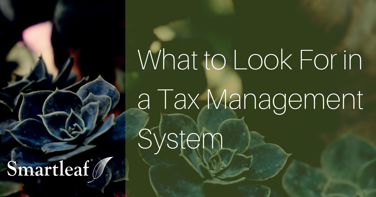 Video: What to Look for in a Tax Management System